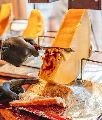 German food and beverages at Christmas Village in Baltimore