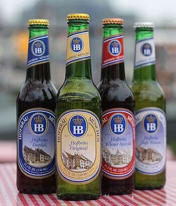 German food and beverages at Christmas Village in Baltimore - Baltimore ...